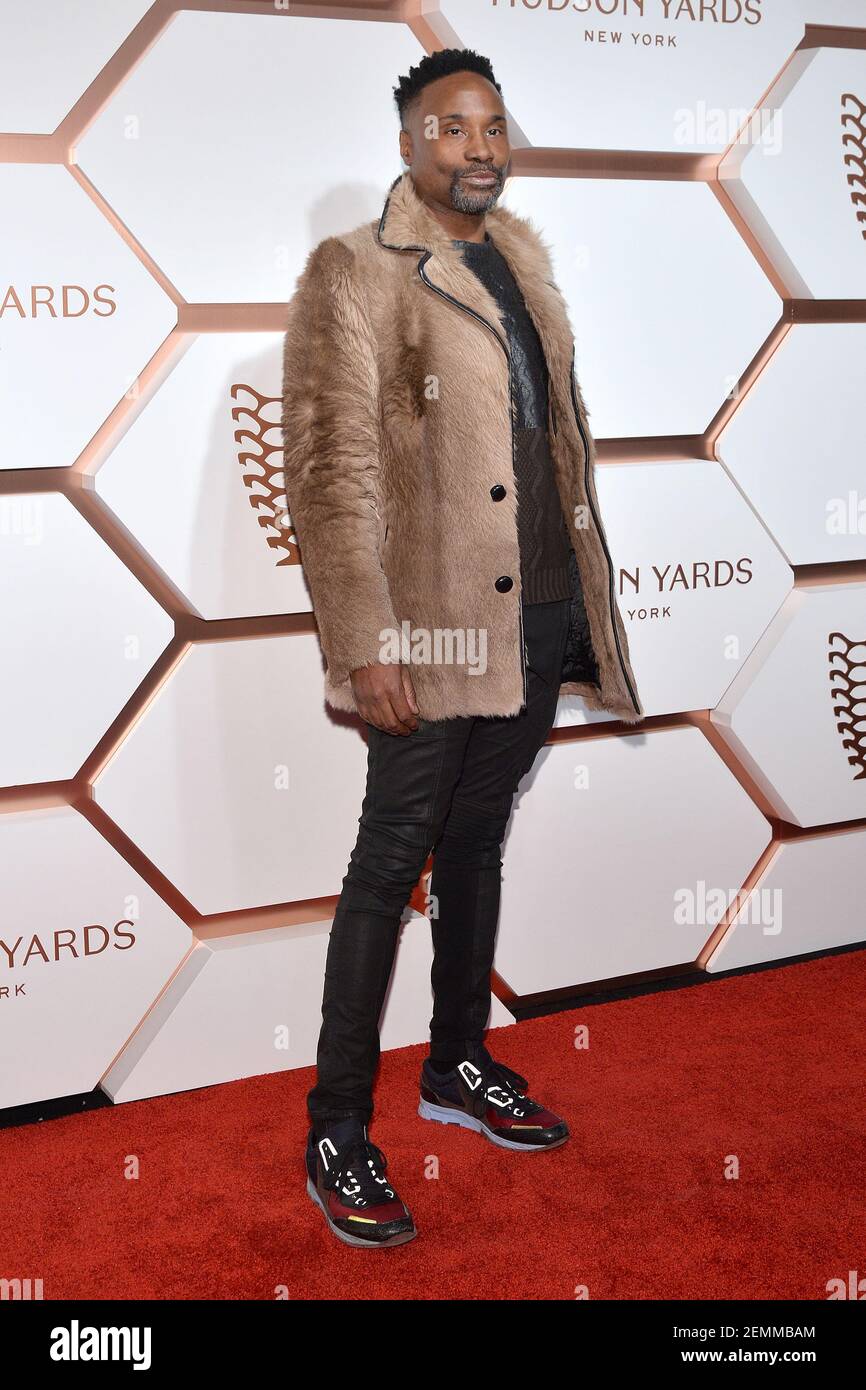 Actor Billy Porter attends the Hudson Yards Grand Opening event at the ...