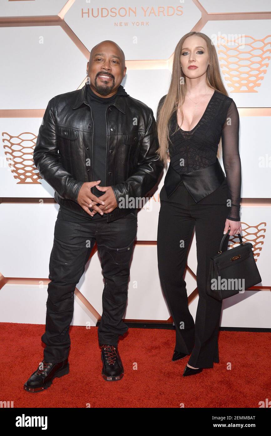 (L-R) Daymond John and Heather Taras attend the Hudson Yards Grand ...