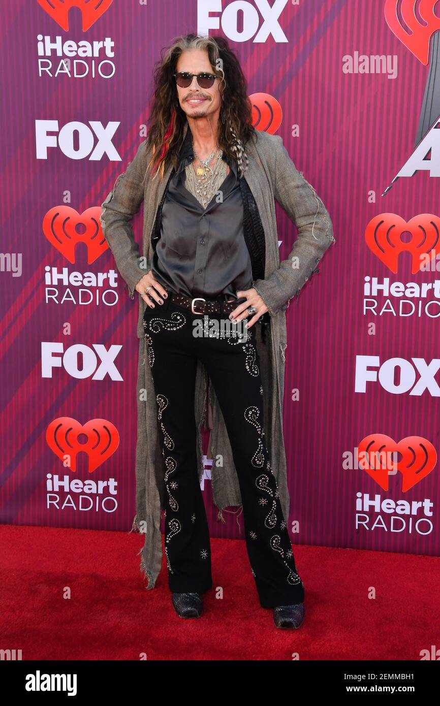 Steven Tyler at the 2019 iHeartRadio Music Awards held at Microsoft ...