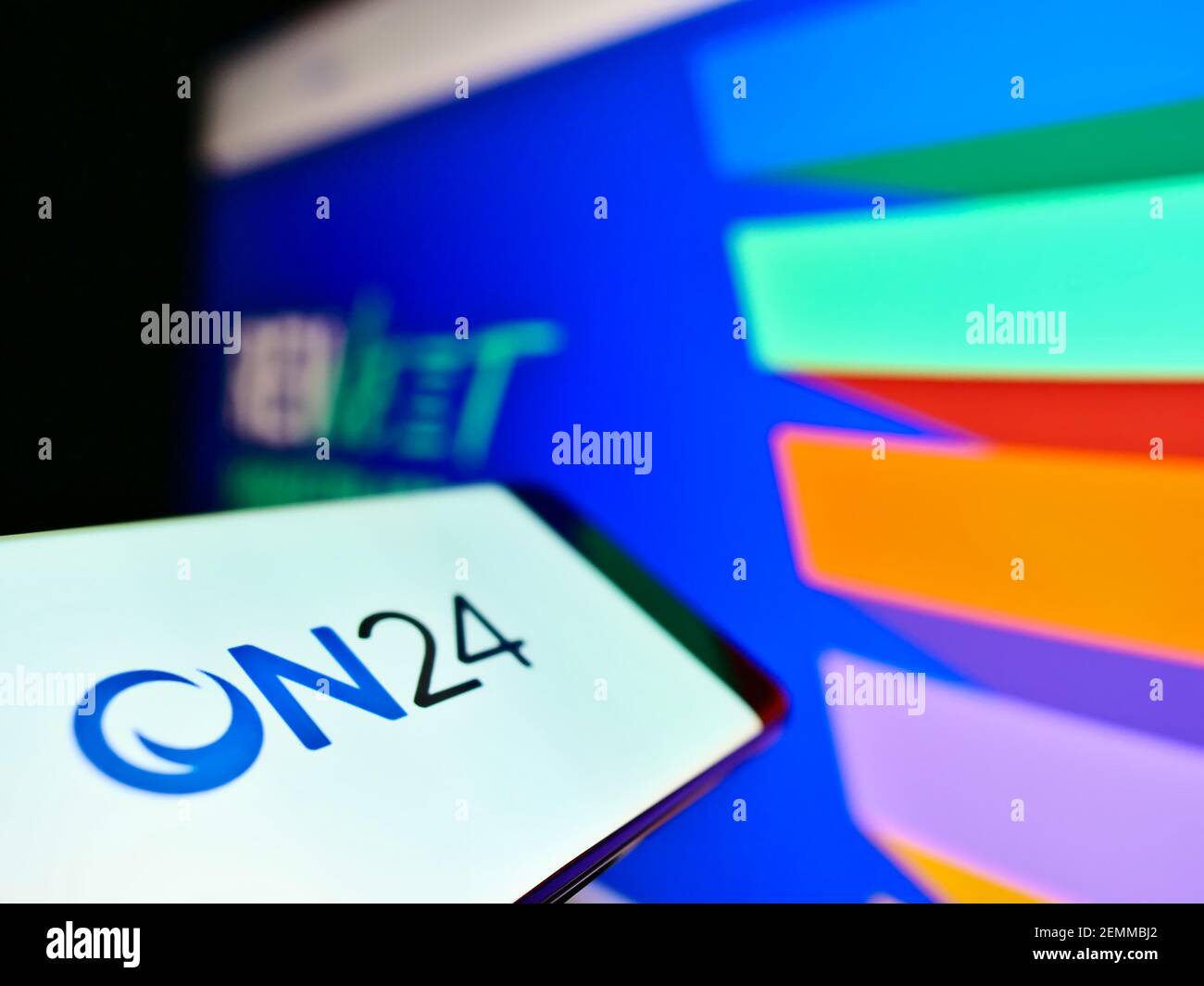 Webcasting background hi-res stock photography and images - Alamy