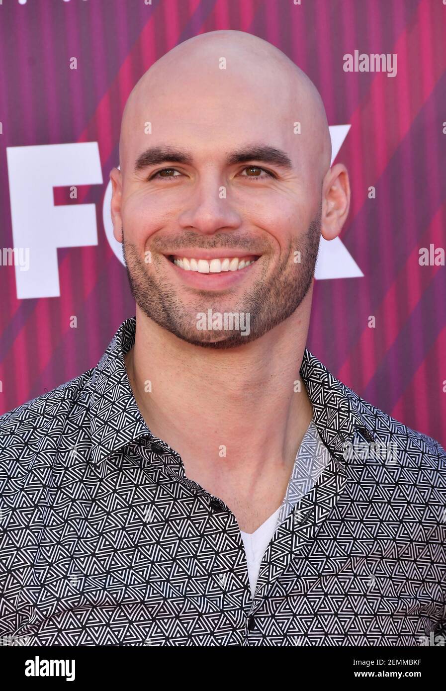 Michael Caussin at the 2019 iHeartRadio Music Awards held at Microsoft ...