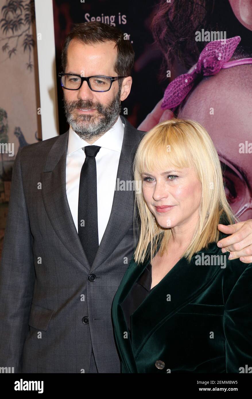 Eric White & Patricia Arquette attending Hulu's 'The Act' New York ...