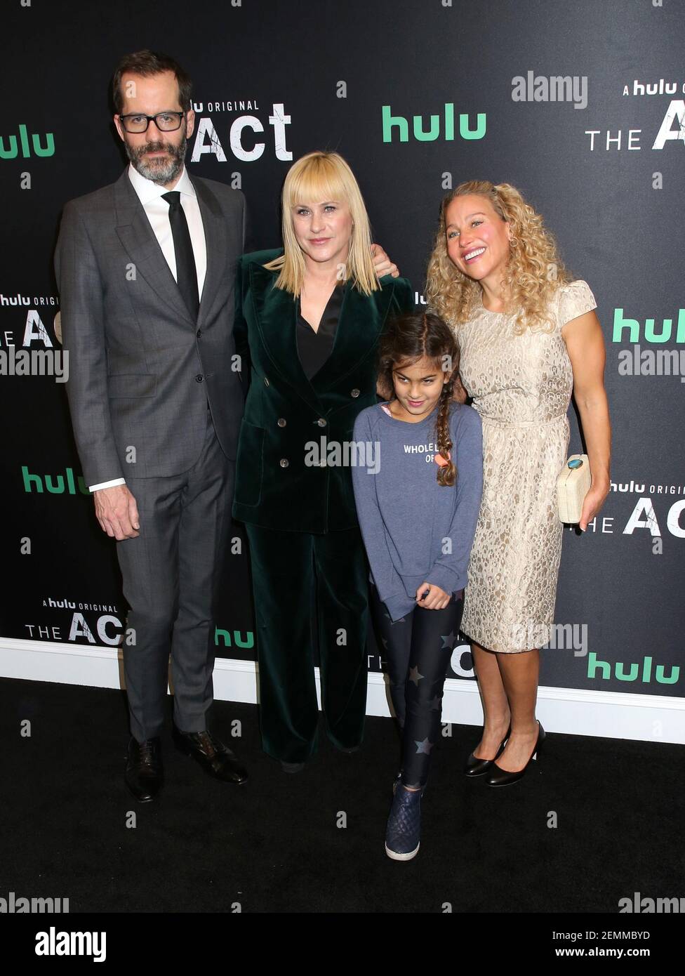 Eric White, Patricia Arquette & family friends attending Hulu's 'The ...