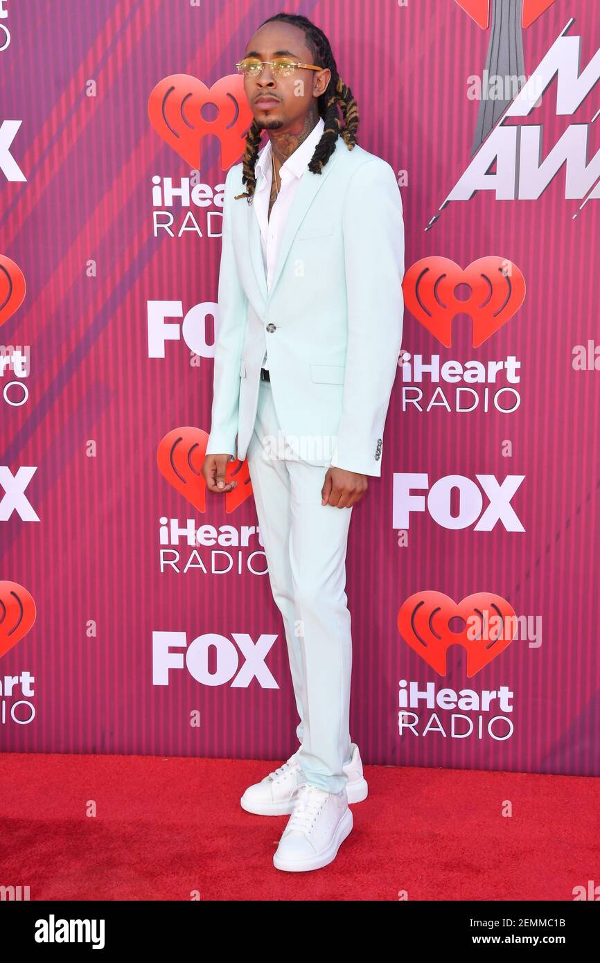 TK Kravitz at the 2019 iHeartRadio Music Awards held at Microsoft ...