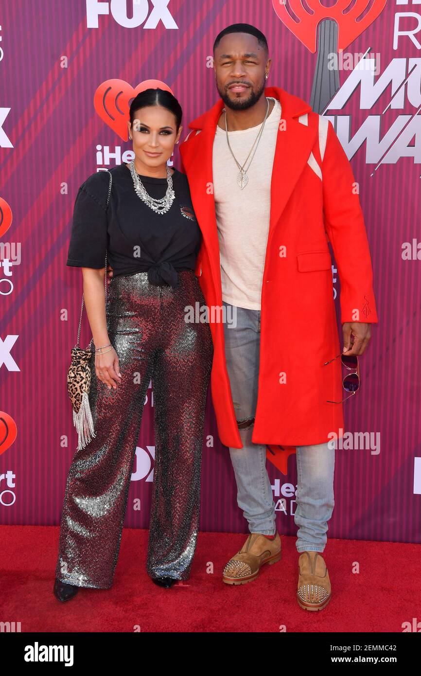 Zena Foster and Tank at the 2019 iHeartRadio Music Awards held at ...