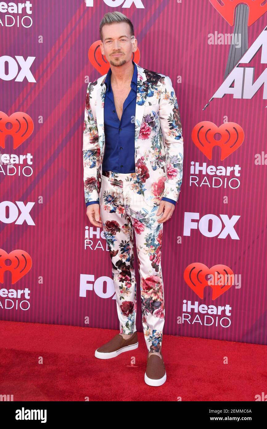 Damon Sharpe at the 2019 iHeartRadio Music Awards held at Microsoft ...