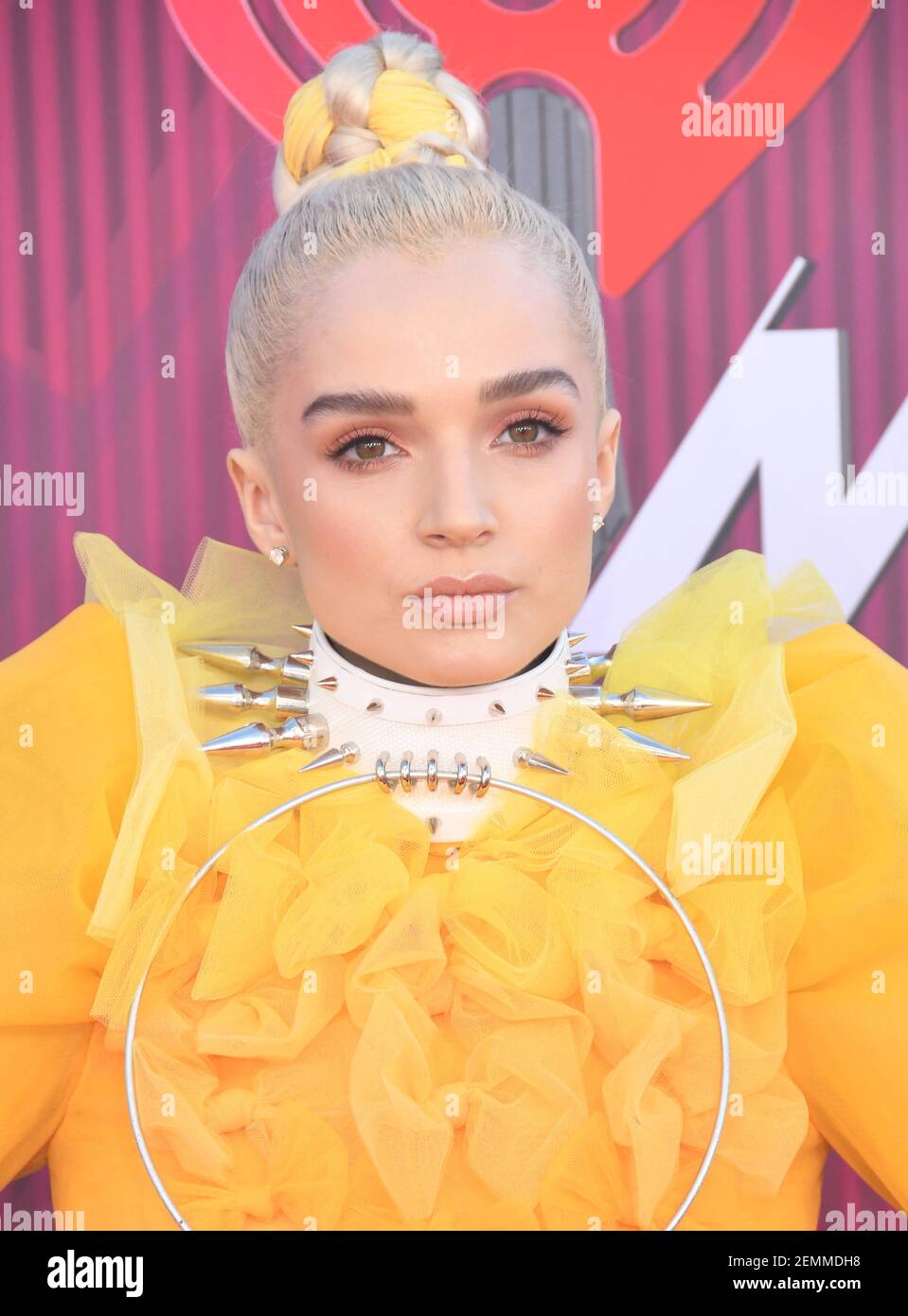 Poppy. 2019 iHeart Radio Music Awards - Arrivals held at Microsoft ...