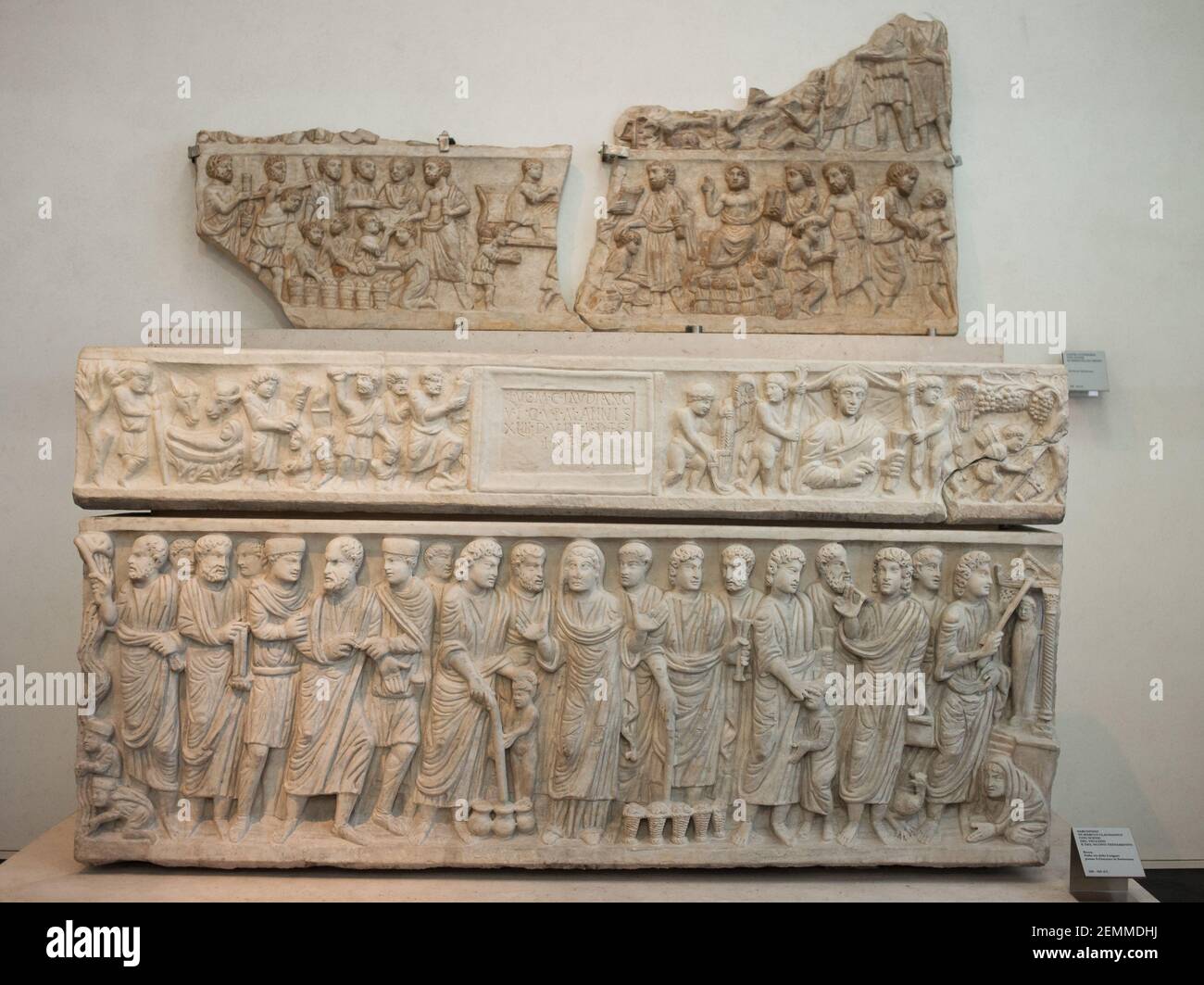 Marcus claudianus sarcophagus hi-res stock photography and images - Alamy