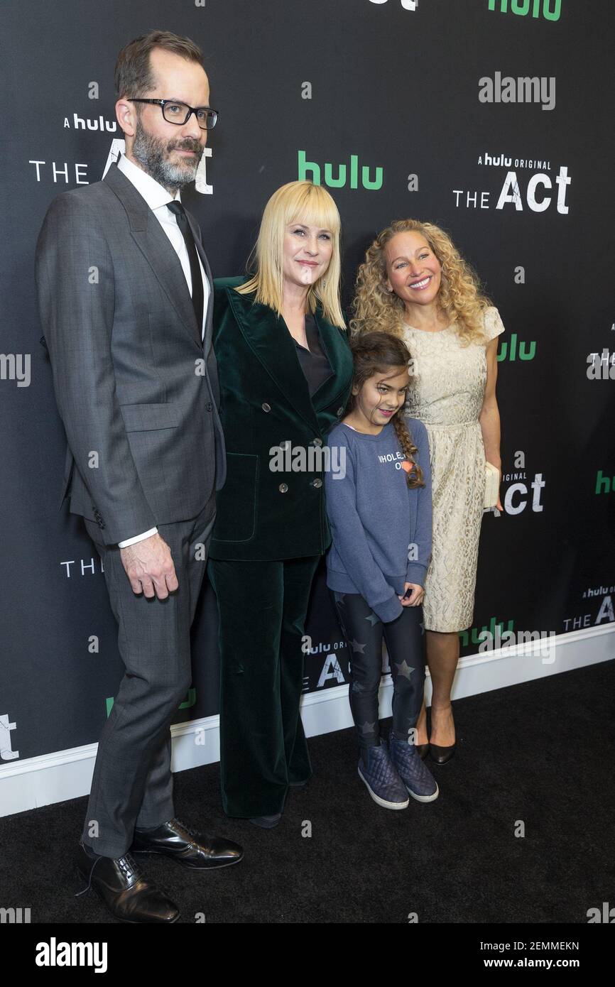 Eric White, Patricia Arquette and guests attend the premiere of Hulu's ...