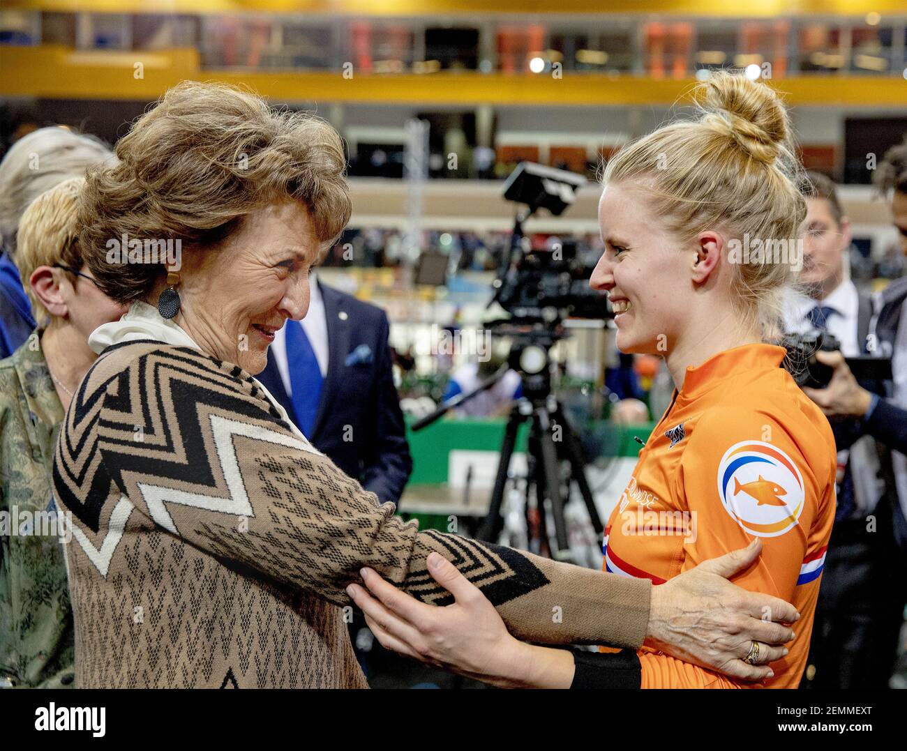 14-03-2019 Apeldoorn Princess Margriet with Caroline Groot ...