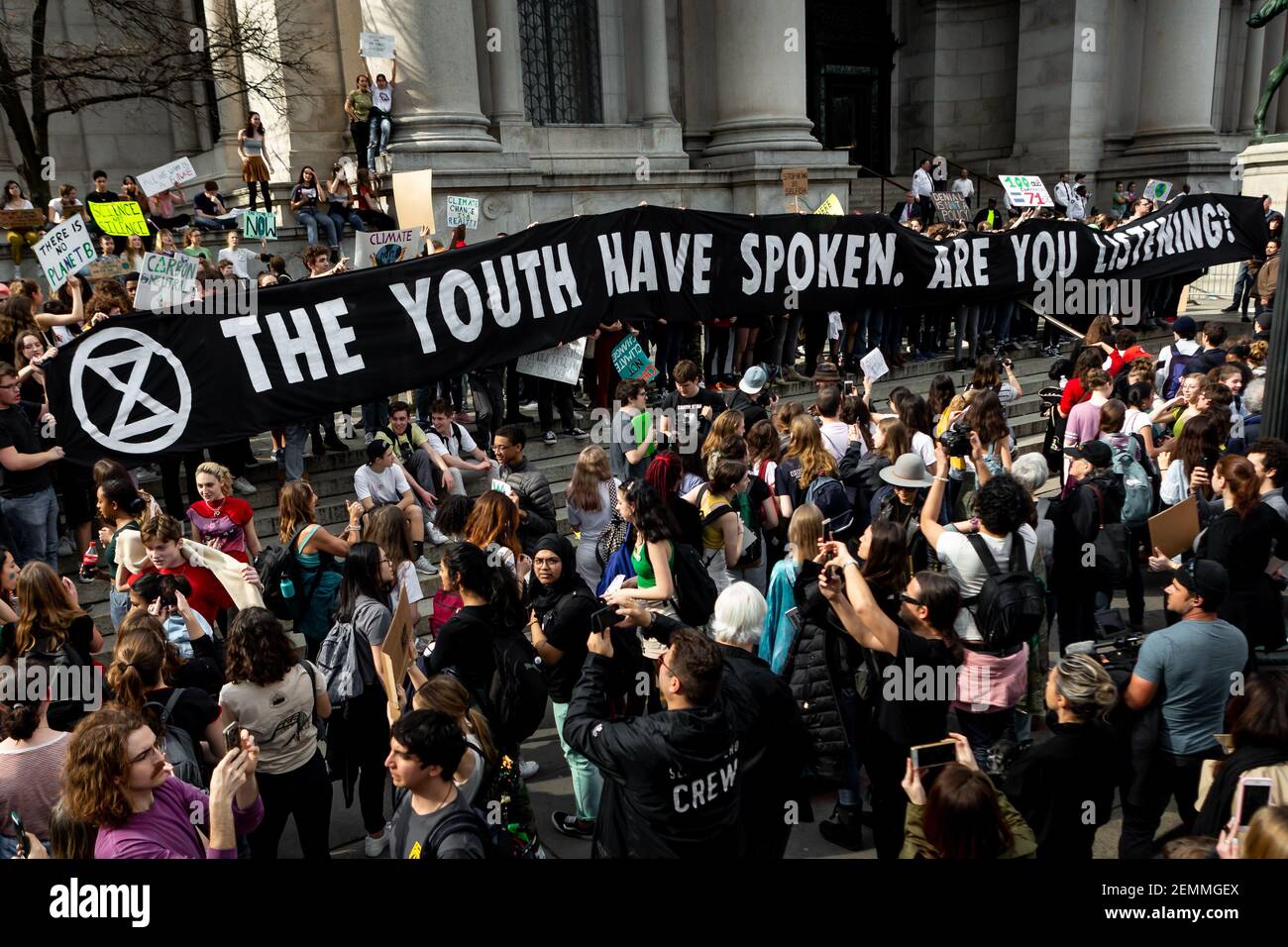 On March 15, 2019, thousands of students from New York City — and ...