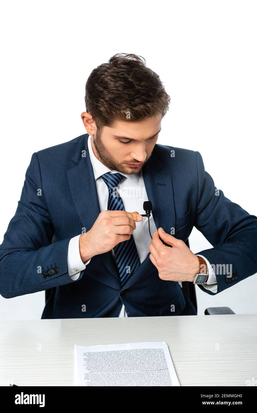 News anchor desk hi-res stock photography and images - Alamy