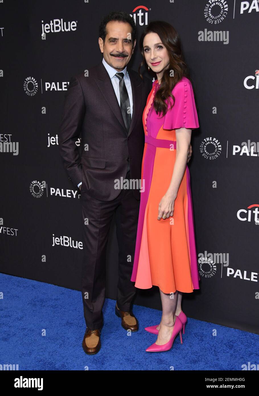 Tony Shalhoub, Marin Hinkle. 2019 Paley Fest "The Paley Center for ...