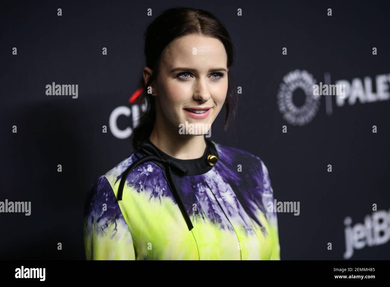 Actress Rachel Brosnahan arrives at the 2019 PaleyFest LA - Opening ...