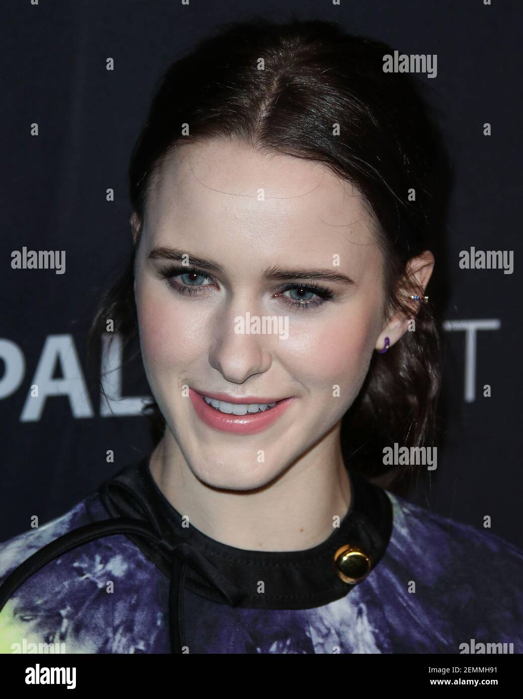 Actress Rachel Brosnahan arrives at the 2019 PaleyFest LA - Opening ...