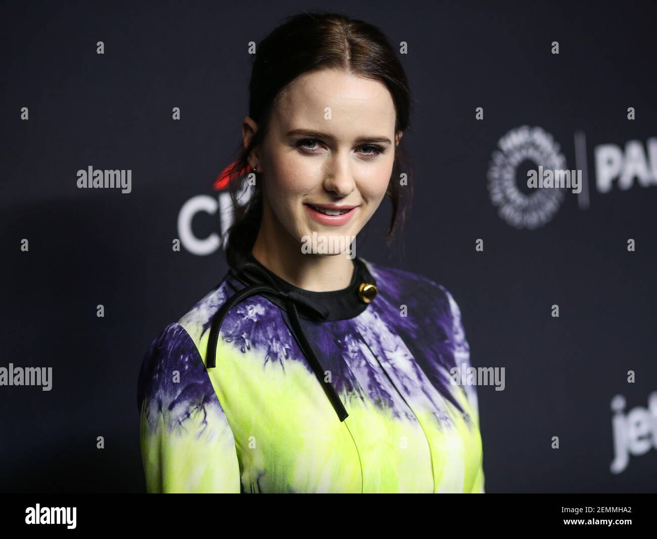 Actress Rachel Brosnahan arrives at the 2019 PaleyFest LA - Opening ...