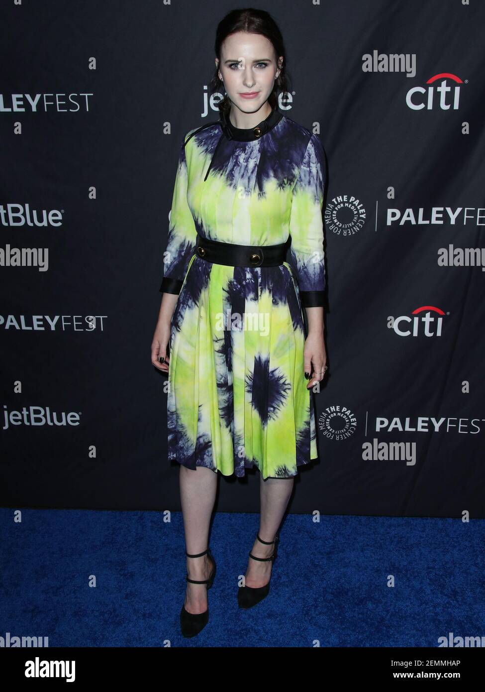 Actress Rachel Brosnahan arrives at the 2019 PaleyFest LA - Opening ...