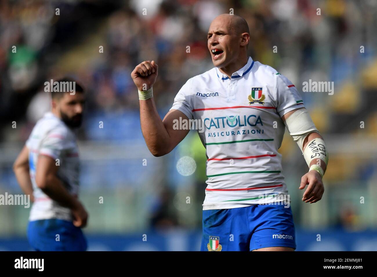 Sergio Parisse Italy Roma 16-03-2019 Stadio Olimpico Rugby Six Nations ...