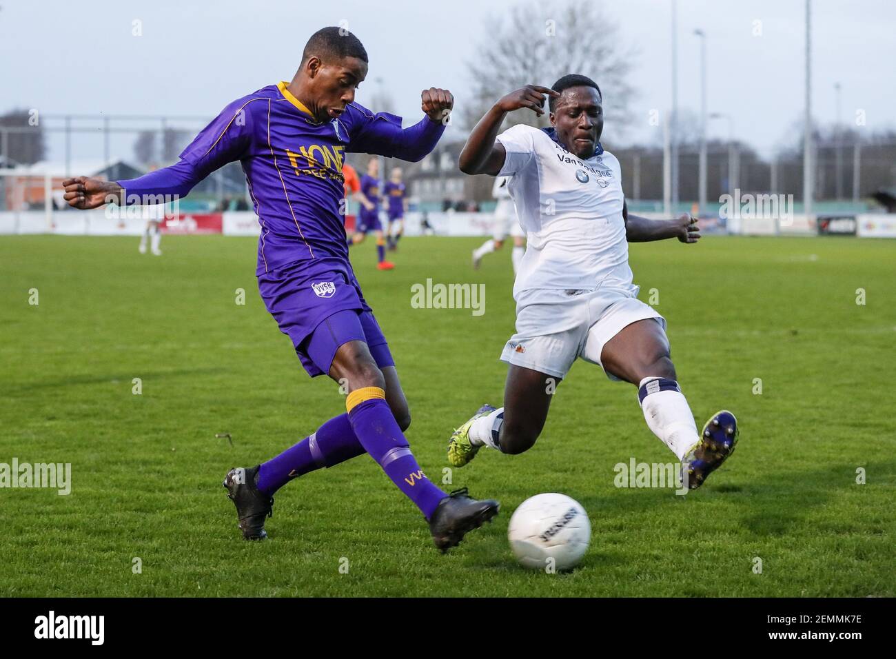 NOORDWIJKERHOUT , 16-03-2019 , Sportpark De Boekhorst , Dutch football ...