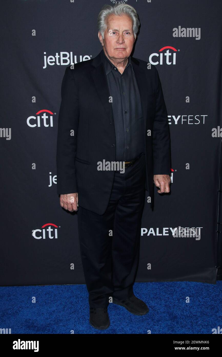HOLLYWOOD, LOS ANGELES, CA, USA - MARCH 16: Actor Martin Sheen arrives ...