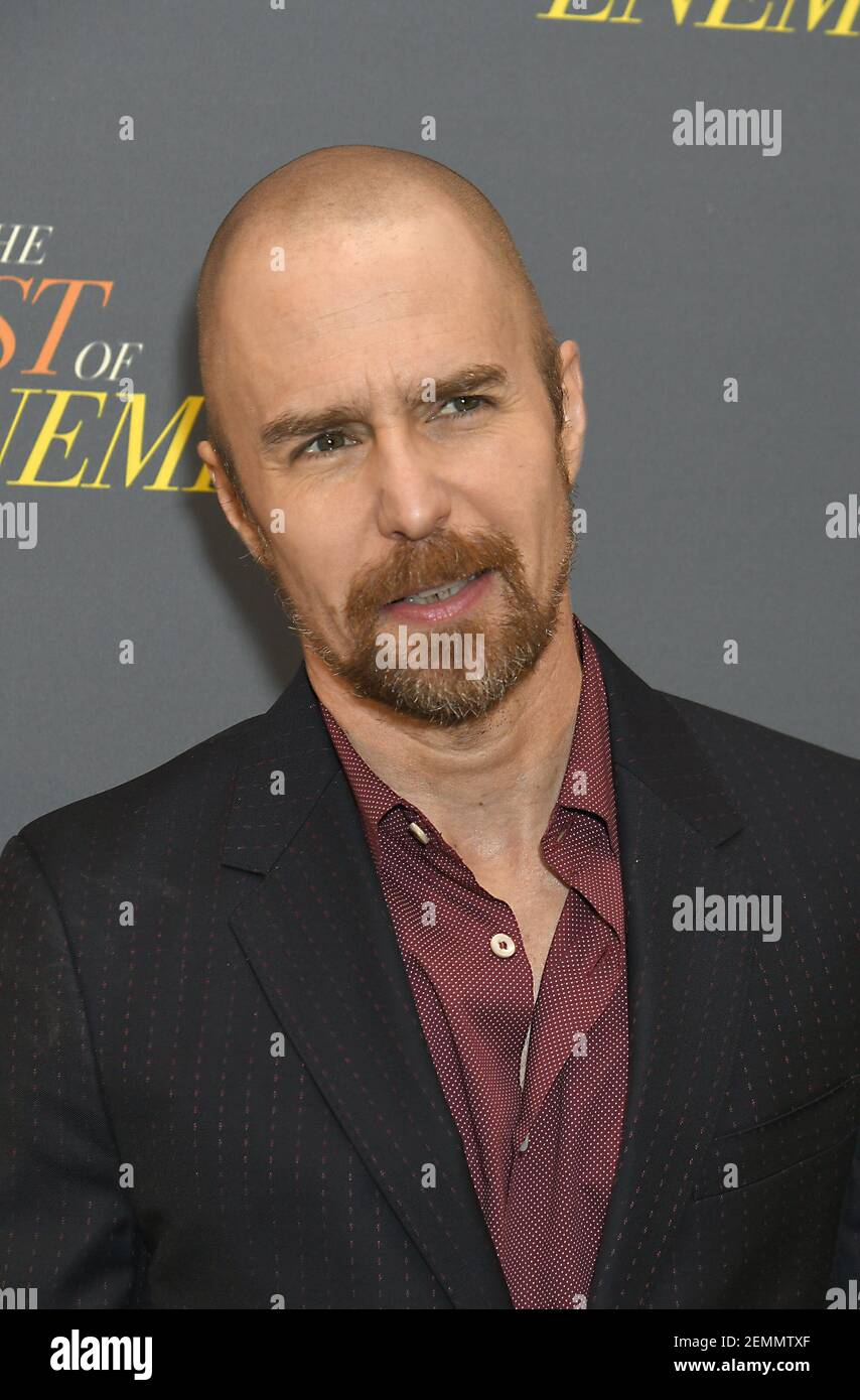 actor Sam Rockwell attends the photo call for " The Best of Enemies" on ...