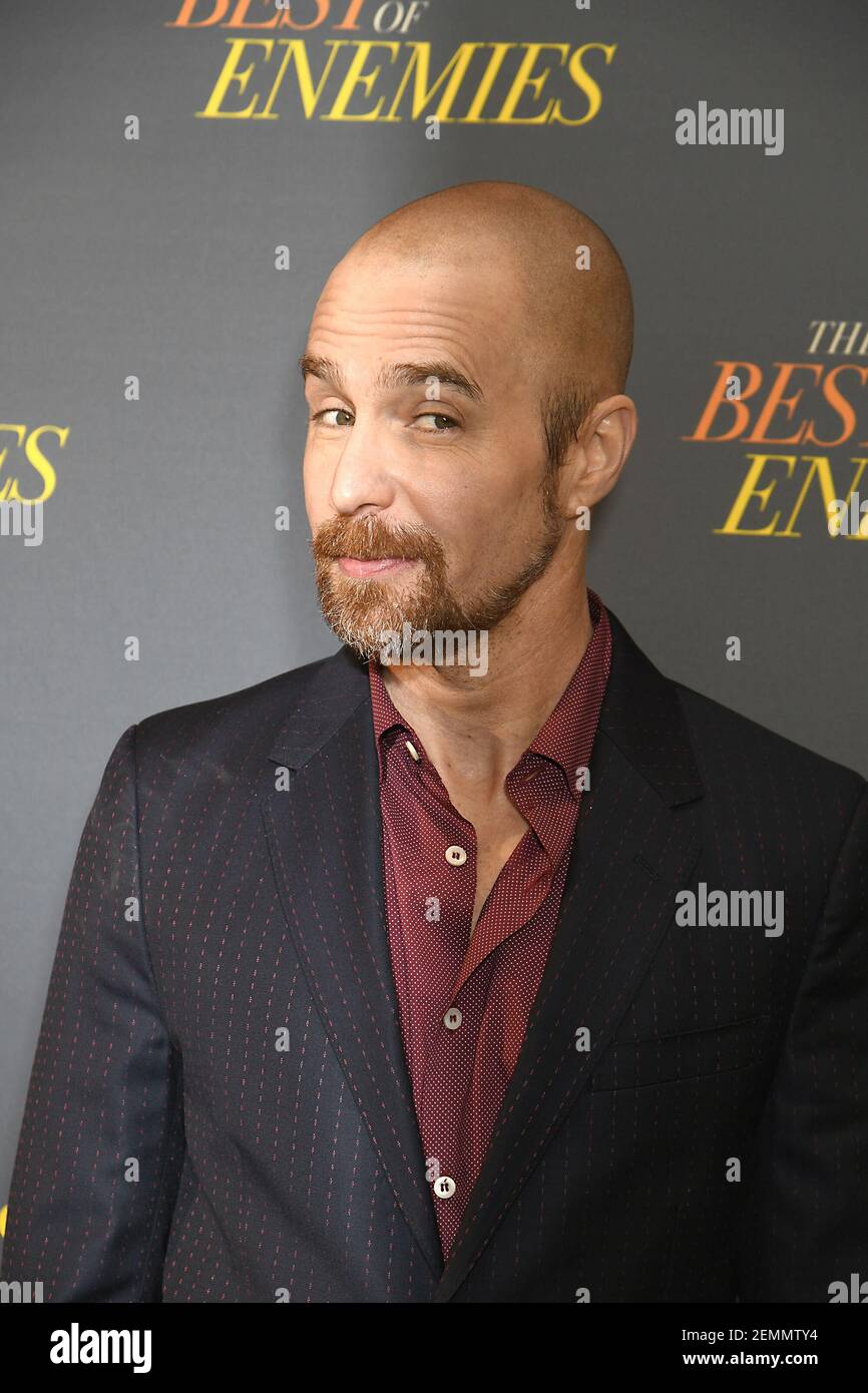 actor Sam Rockwell attends the photo call for " The Best of Enemies" on ...