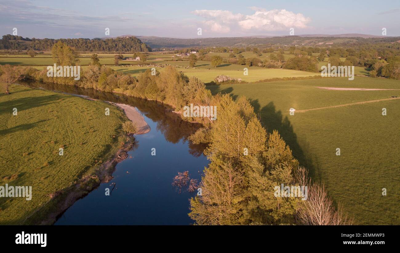 Floodplain uk aerial hi-res stock photography and images - Alamy