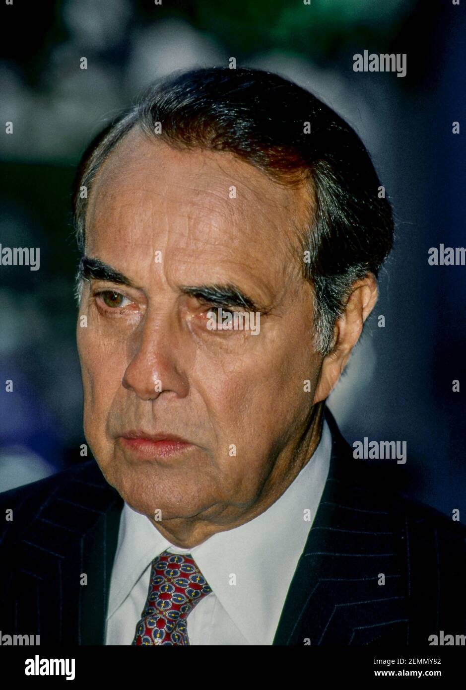 Senator Robert Dole Republican of Kansas portrait. Washington DC.,1993 ...