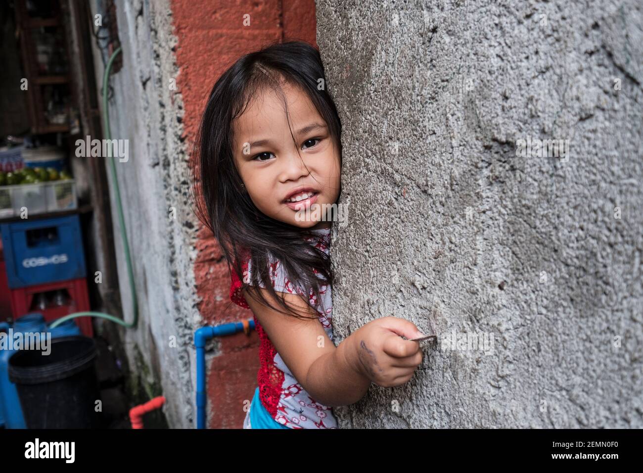 Tondo, slum, Manila, Philippines, bidonville Stock Photo - Alamy