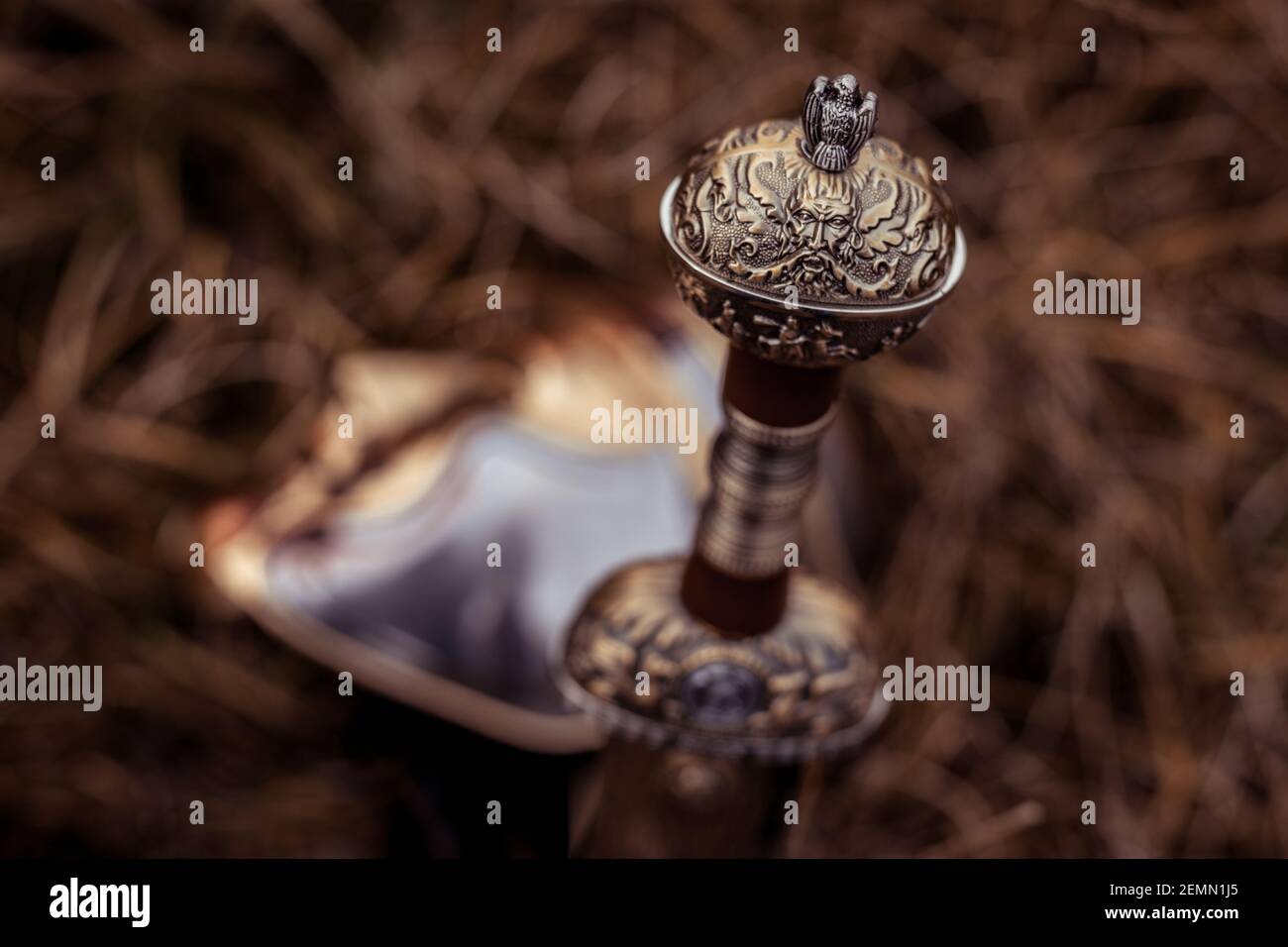 Roman Helmet Sword History Stock Photo - Alamy