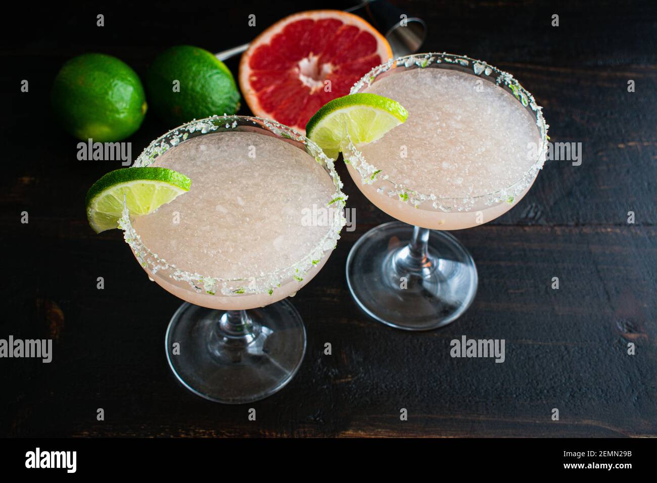 Overhead red sugar rimmed drink hi-res stock photography and images - Alamy