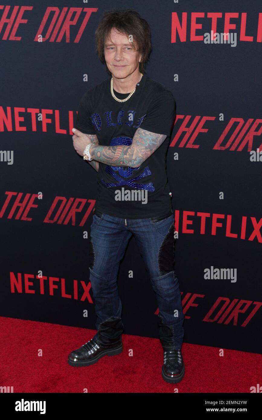 Billy Morrison at Los Angeles Premiere Of Netflix's 'The Dirt' held at ...