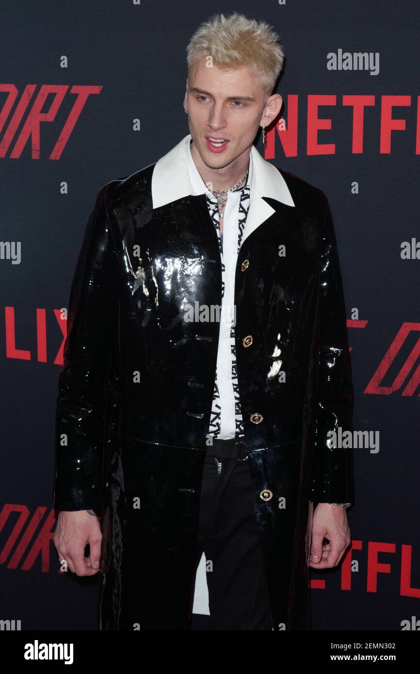 Machine Gun Kelly at Los Angeles Premiere Of Netflix's 'The Dirt' held ...