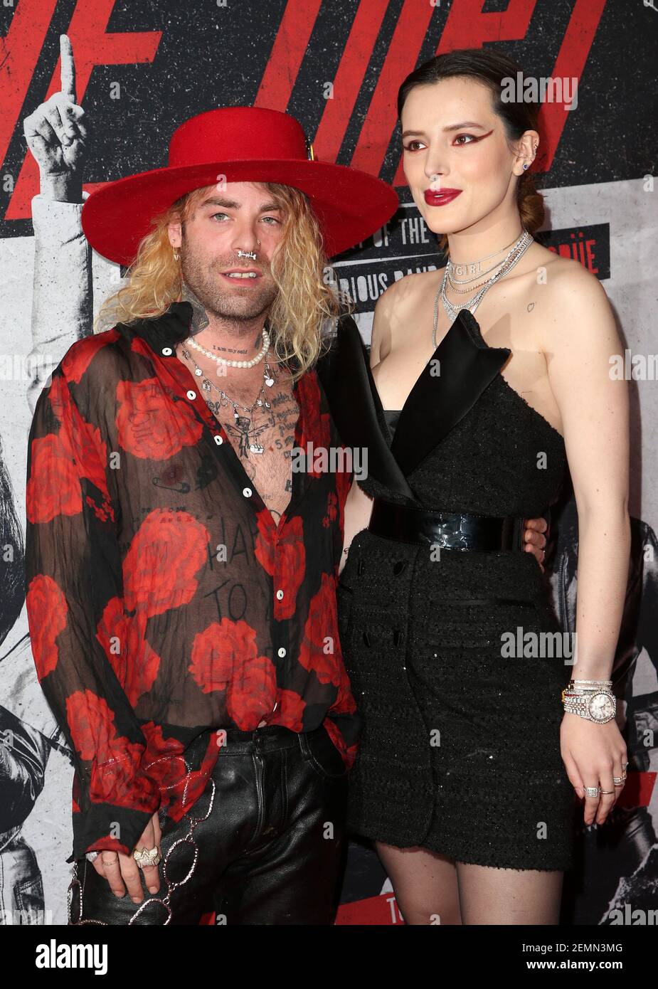 Mod Sun, Bella Thorne. The Premiere Of Netflix's "The Dirt" held at The ...