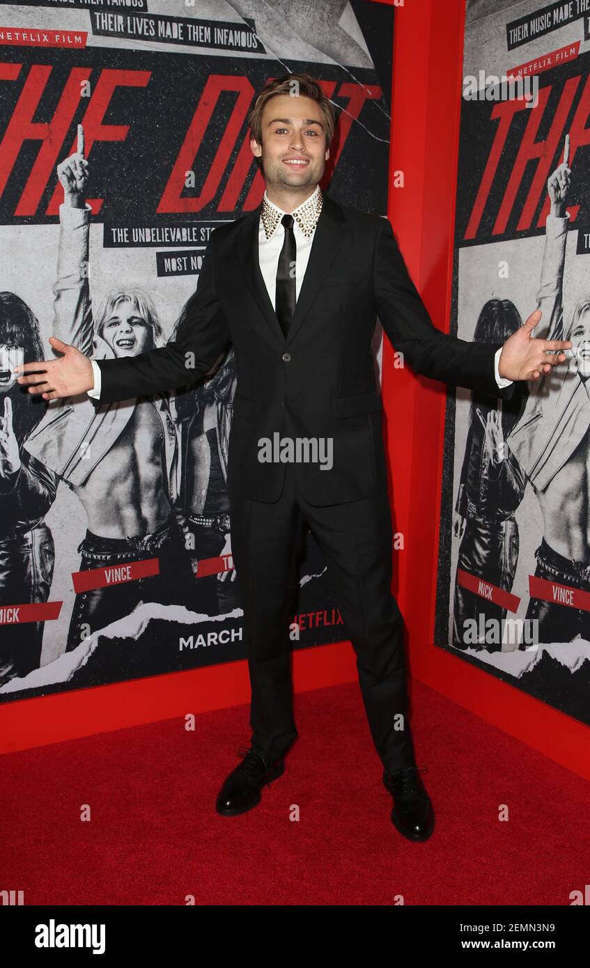 Douglas Booth. The Premiere Of Netflix's "The Dirt" held at The Wolf ...