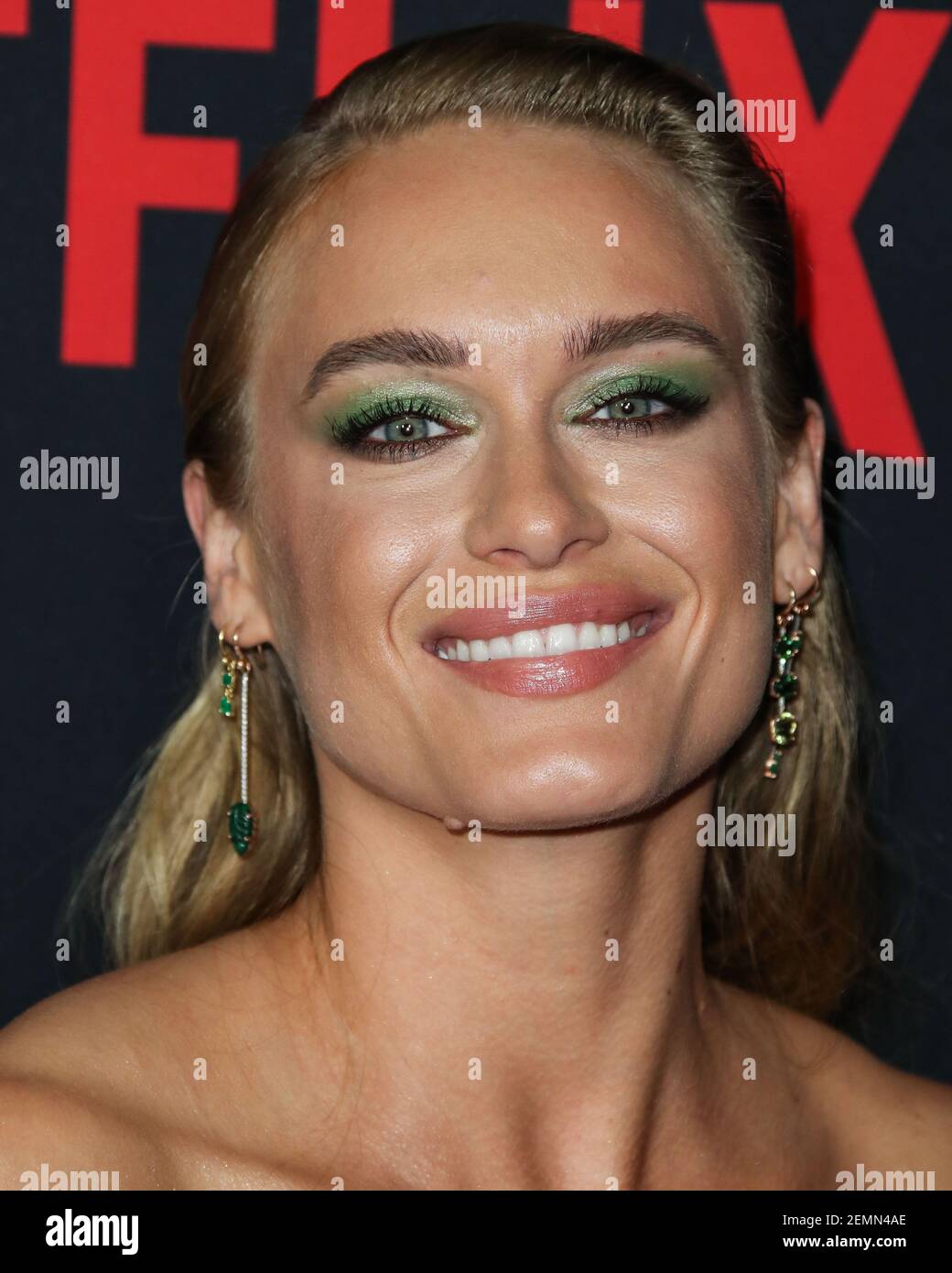 Actress Leven Rambin arrives at the Los Angeles Premiere Of Netflix's ...