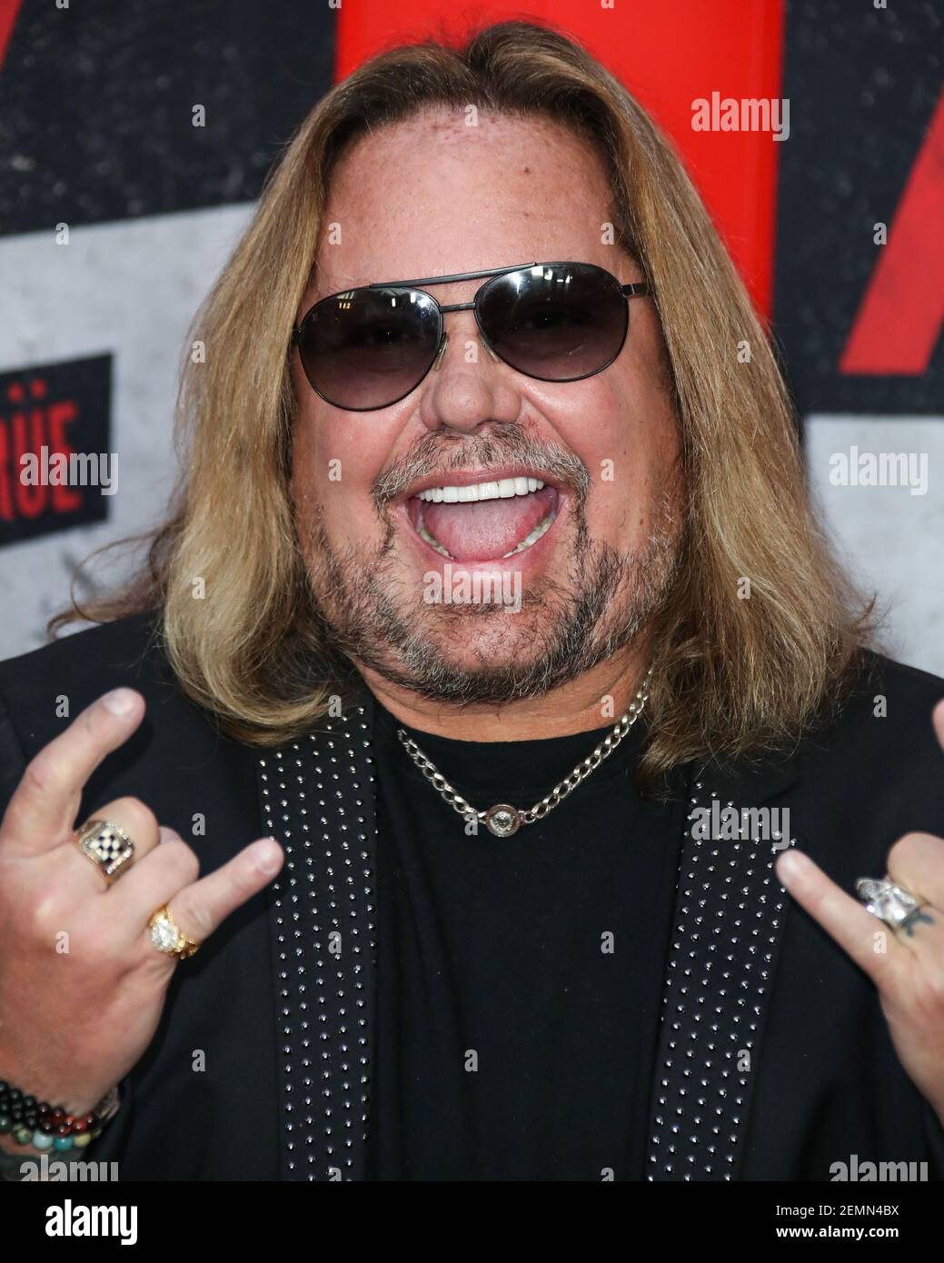 Musician Vince Neil arrives at the Los Angeles Premiere Of Netflix's ...