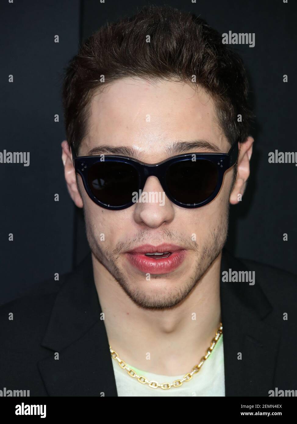 Comedian Pete Davidson arrives at the Los Angeles Premiere Of Netflix's ...