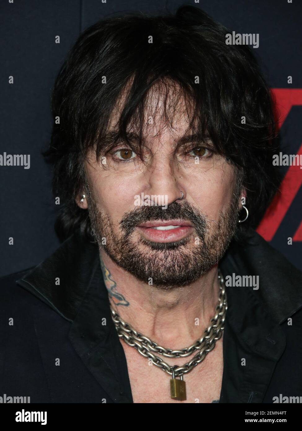 Musician Tommy Lee arrives at the Los Angeles Premiere Of Netflix's ...