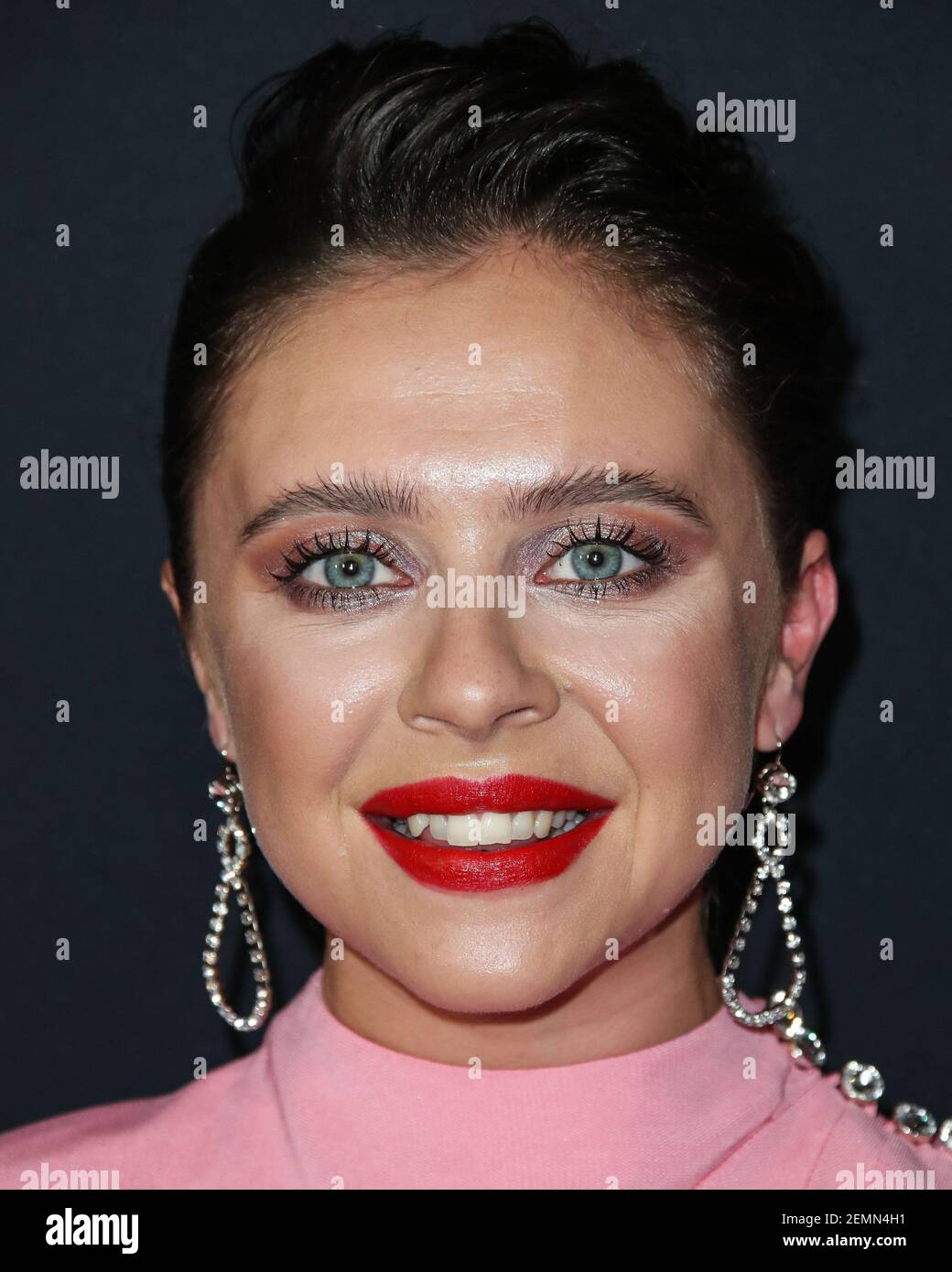 Actress Bel Powley arrives at the Los Angeles Premiere Of Netflix's ...