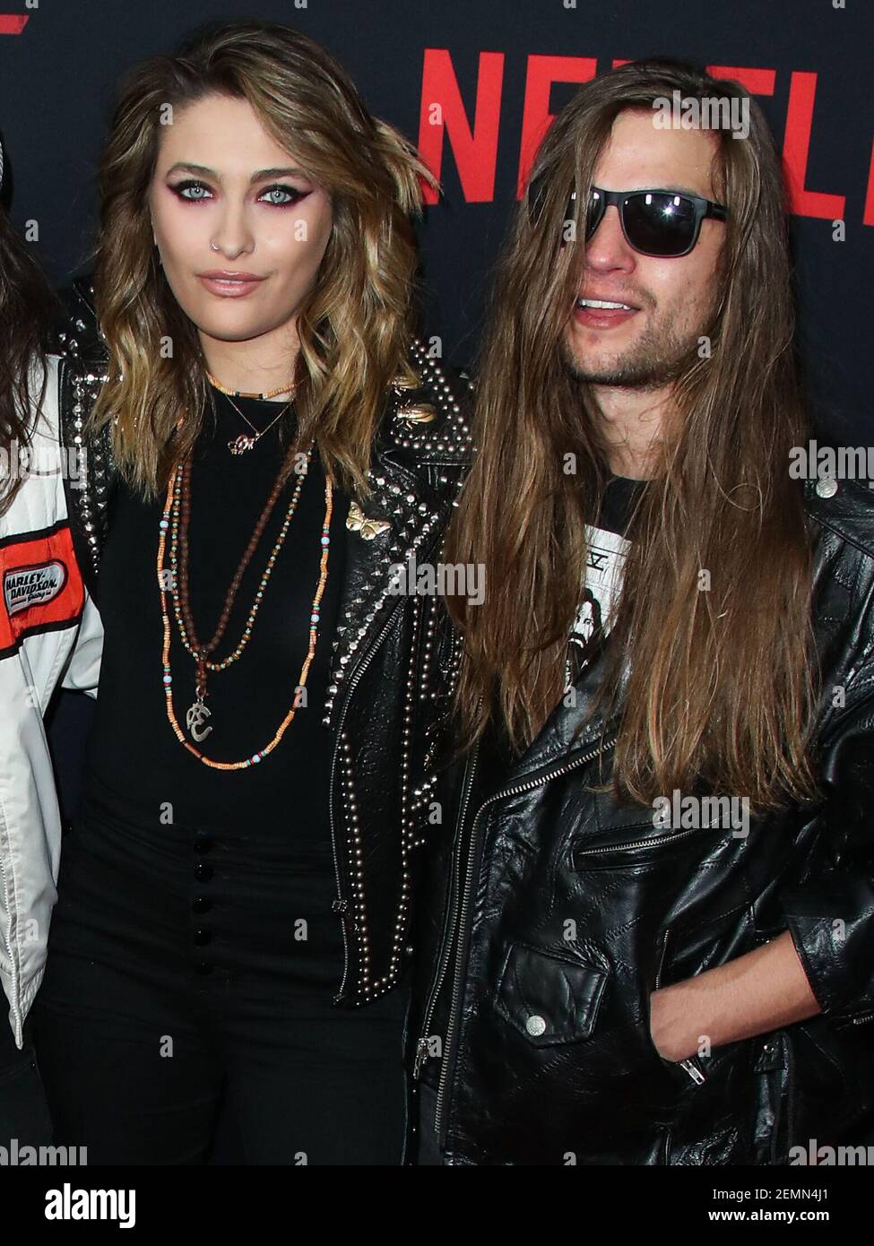 Actress Paris Jackson and boyfriend Gabriel Glenn arrive at the Los ...