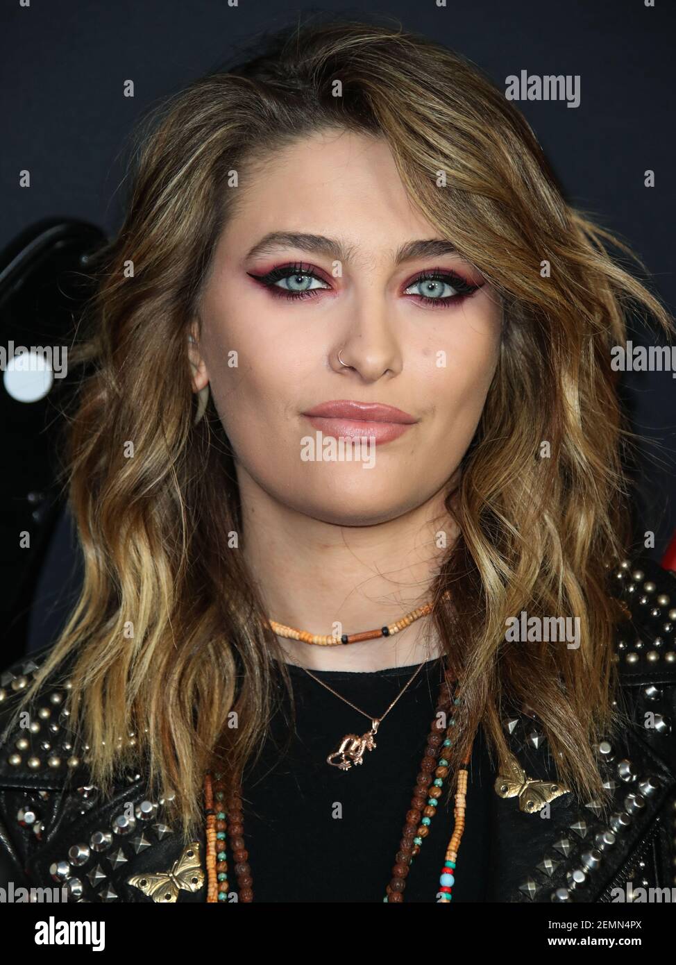 Model Paris Jackson arrives at the Los Angeles Premiere Of Netflix's ...