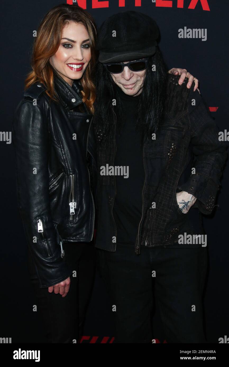 Seraina Schoenenberger Mars and boyfriend/musician Mick Mars arrive at ...