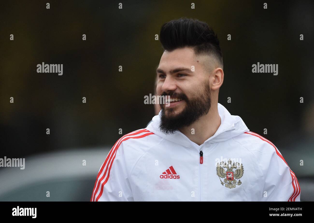 Open training session of the Russian national football team before the ...