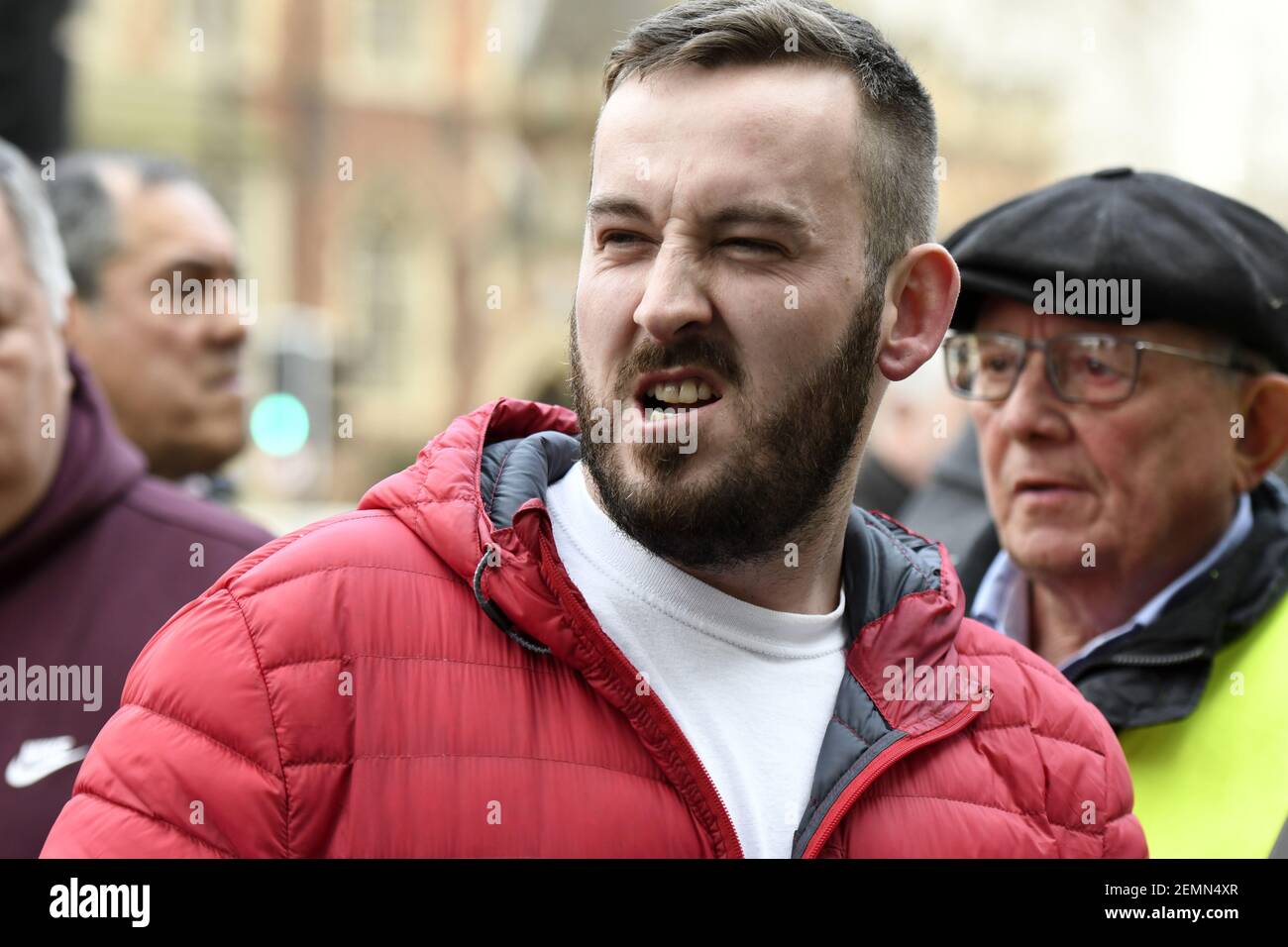 James Goddard seen outside Westminster Magistrates’ Court where he is ...