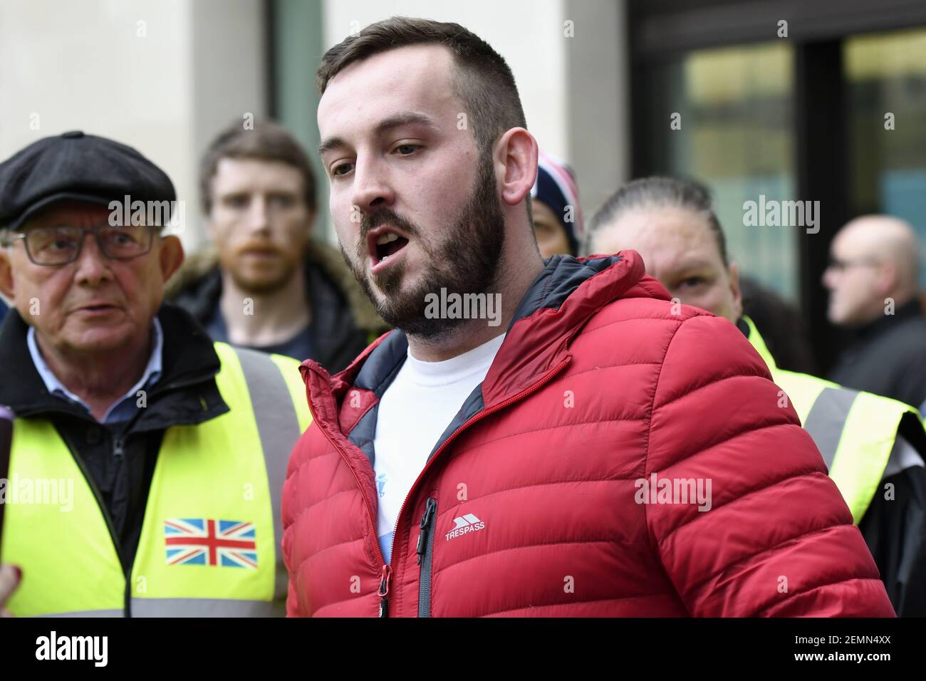 James Goddard seen outside Westminster Magistrates’ Court where he is ...