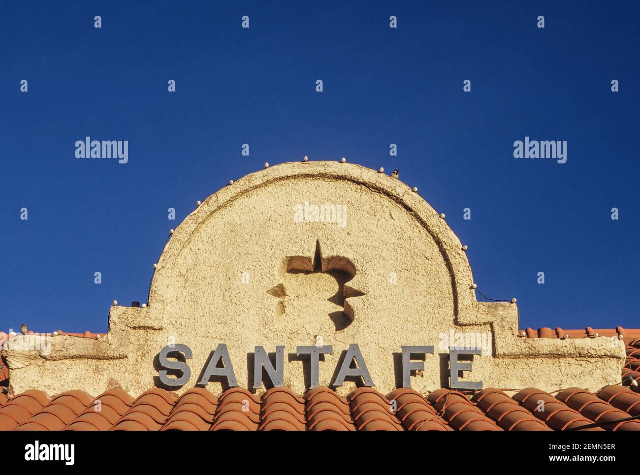 Santa Fe Train Station, Santa Fe, New Mexico USA Stock Photo - Alamy