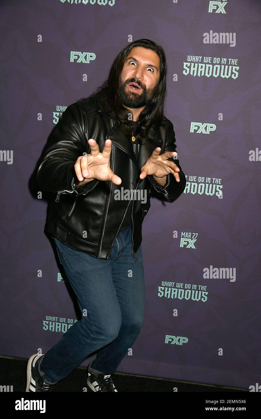 Kayvan Novak, actor on " What We Do In The Shadows" attends FX's "What ...