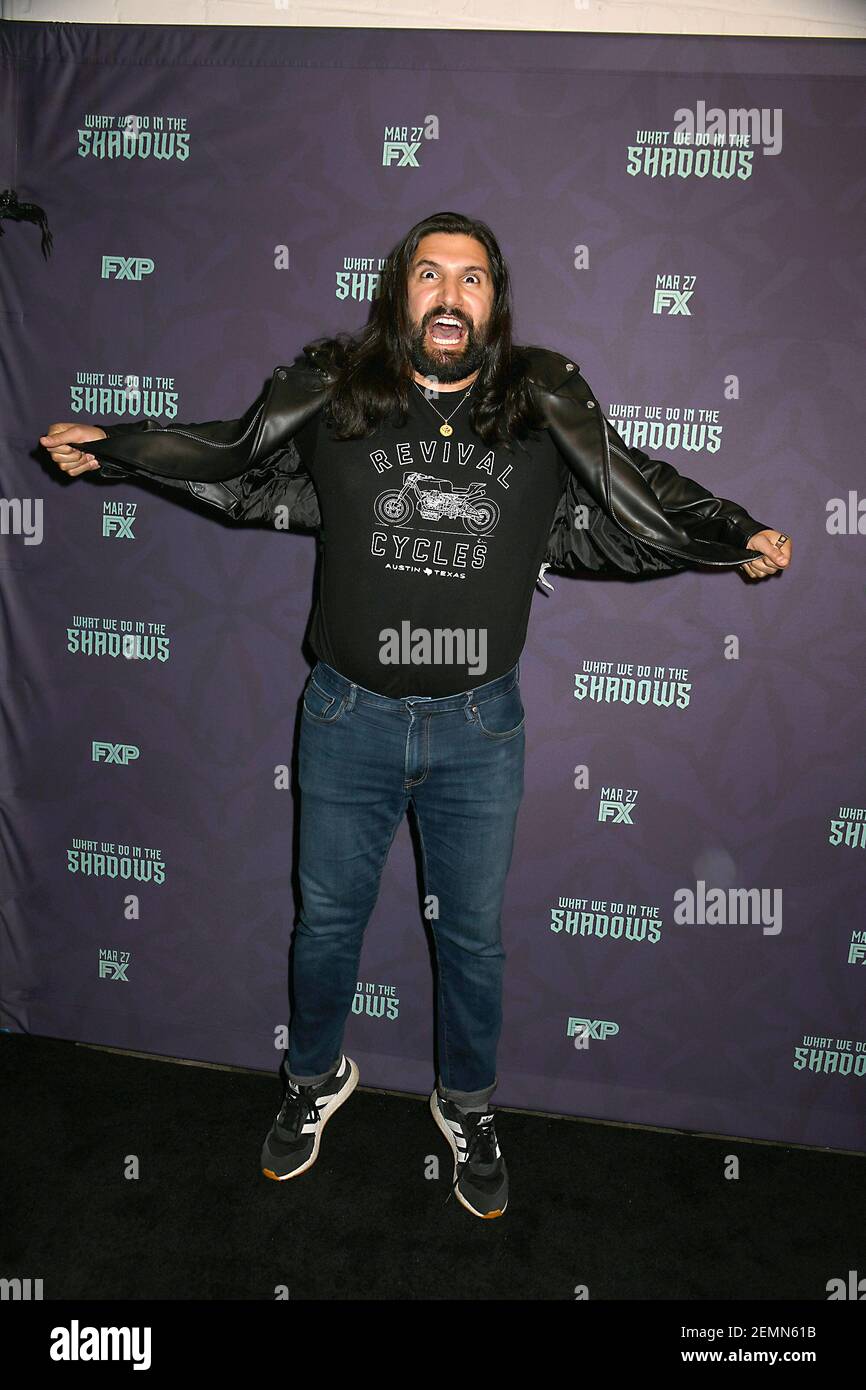 Kayvan Novak, actor on " What We Do In The Shadows" attends FX's "What ...