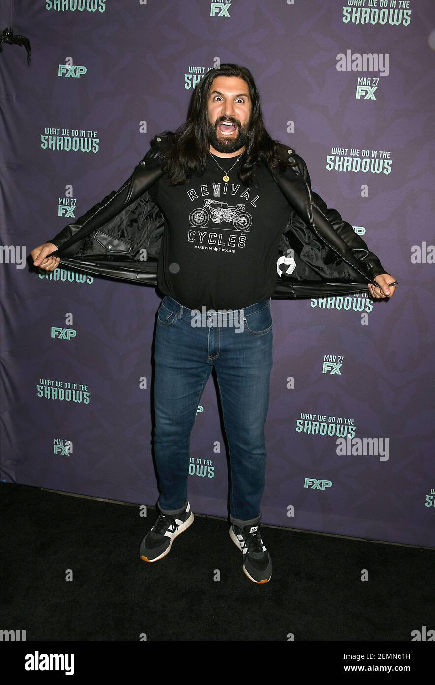 Kayvan Novak, actor on " What We Do In The Shadows" attends FX's "What ...